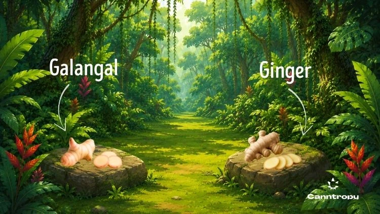 Qu'est-ce que le galanga ? Effets, usages et différences avec le gingembre